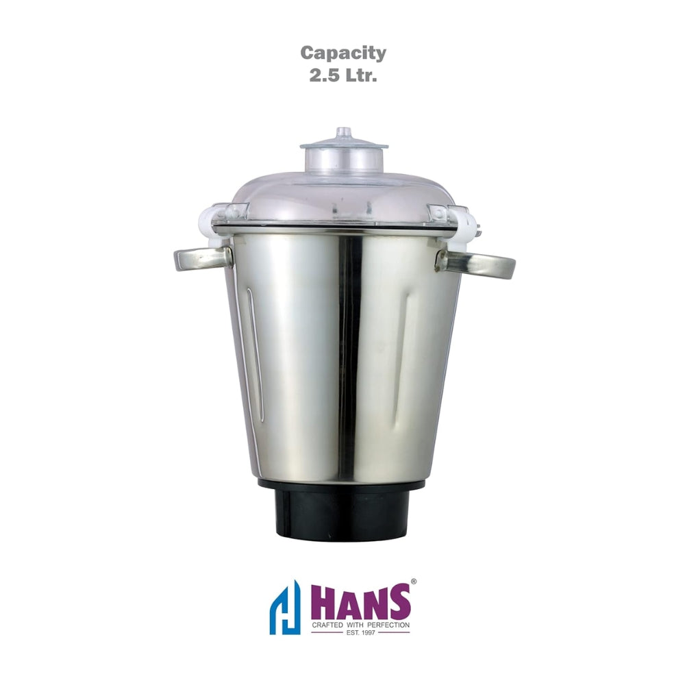 HANS Dominar X Pro 2200 Watts 3 HP Commercial Mixer Grinder With 2 Jar