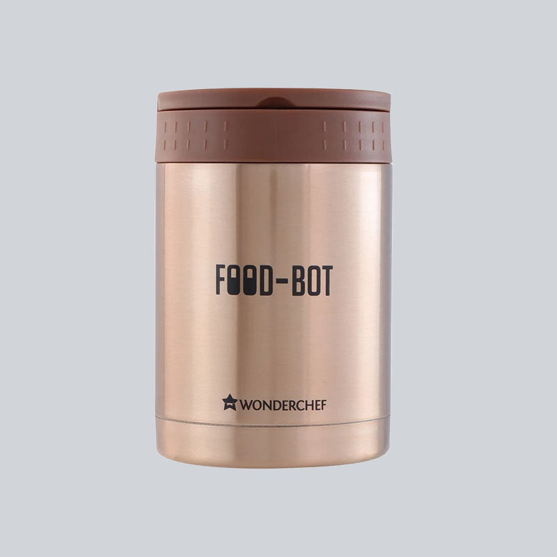 Food Bot, 500ml, Stainless Steel Vacuum Insulated,