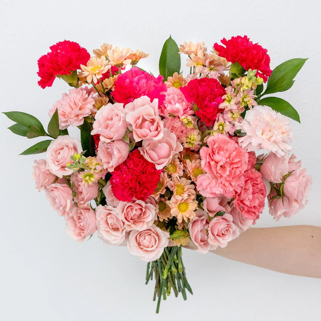 Shades Of Pink DIY Flower Kit